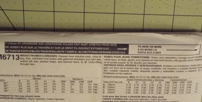 Back to Basics: How to Read a Pattern Envelope – The Geeky Seamstress